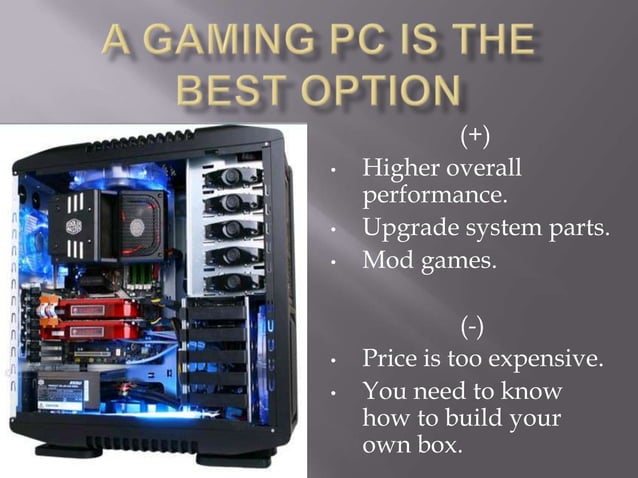 Gaming consoles and types of gamers | PPTX