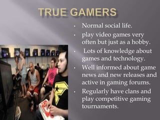 Gaming consoles and types of gamers | PPTX