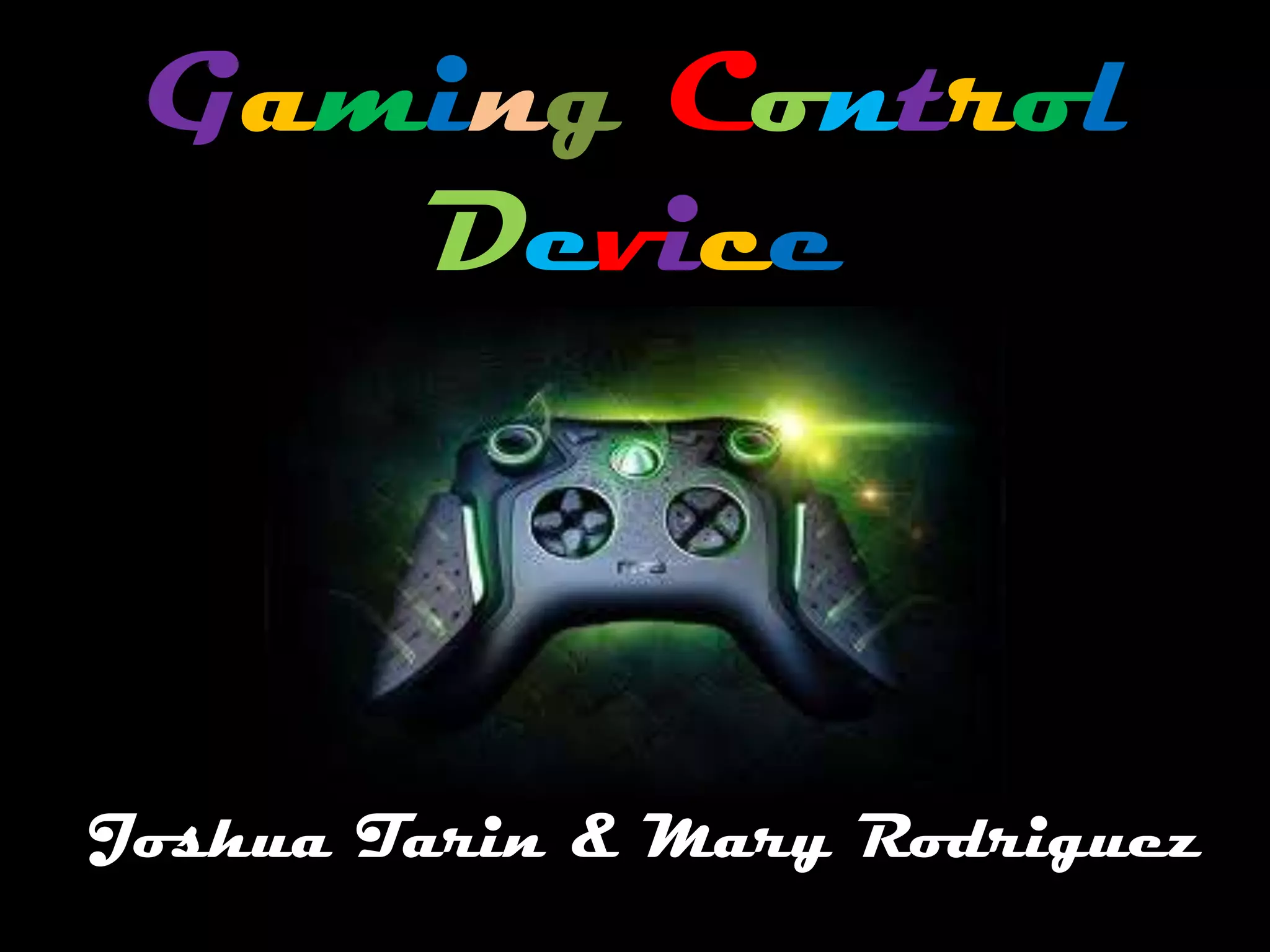 Gaming control device | PPT