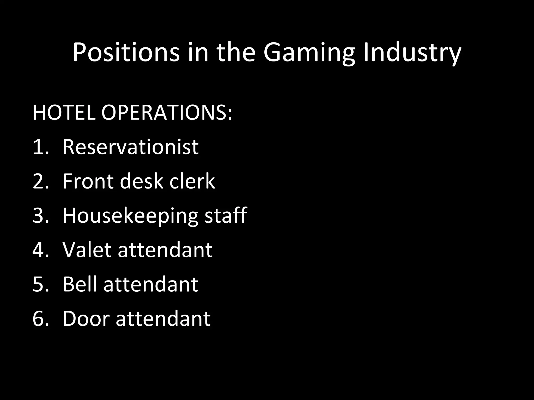 Gaming entetainment industry | PPT
