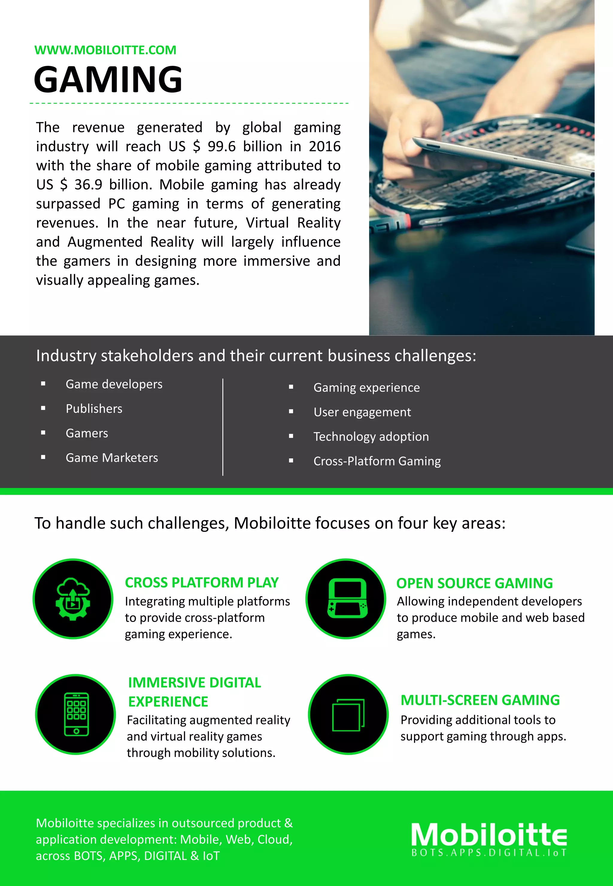 Gaming Flyer - Mobiloitte | PDF