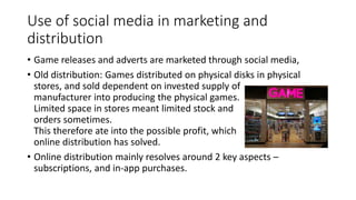 Gaming group work project | PPT