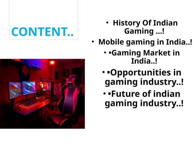 Gaming Industry-WPS Office.pptx........... | PPTX