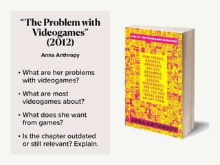 Gaming Literacy | PDF