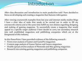 Gaming magazine | PPTX