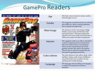 Gaming magazine | PPTX