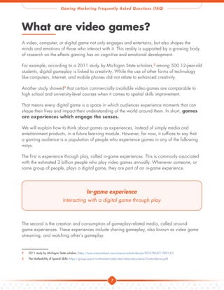Gaming Marketing FAQs | PDF