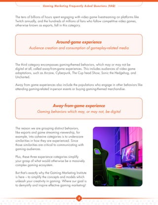 Gaming Marketing FAQs | PDF