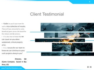 Gaming Testing | PPTX