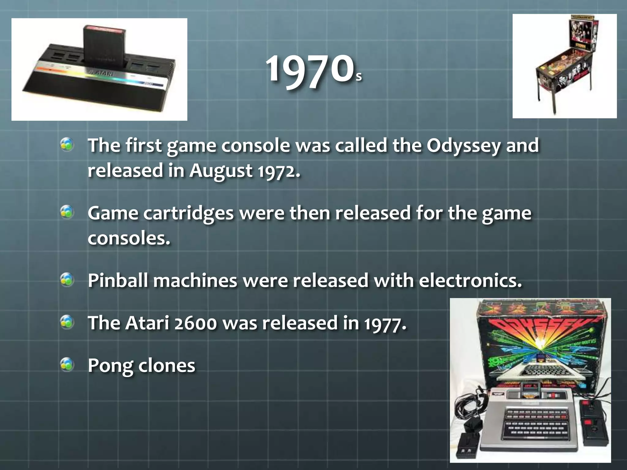 Gaming through the decades | PPTX