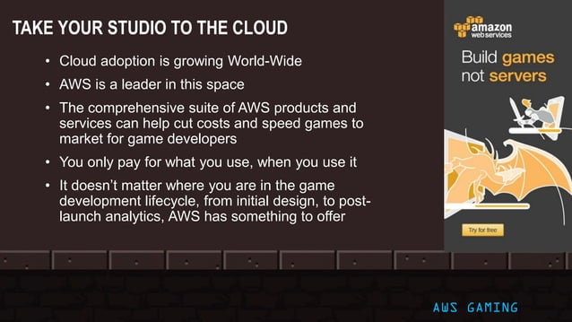 Gaming with AWS | PPT