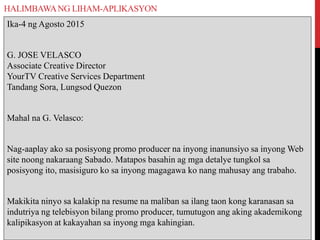 Gamit-ng-Resume-at-Liham-Aplikasyon.pptx