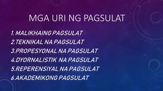 Gamit at Pangngailangan ng Pagsulat.pptx
