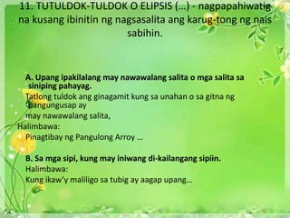 Gamit ng mga bantas | PPTX