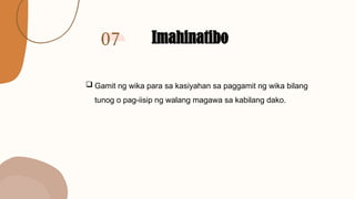 gamit ng wika-makrong kasanayan . ..pptx