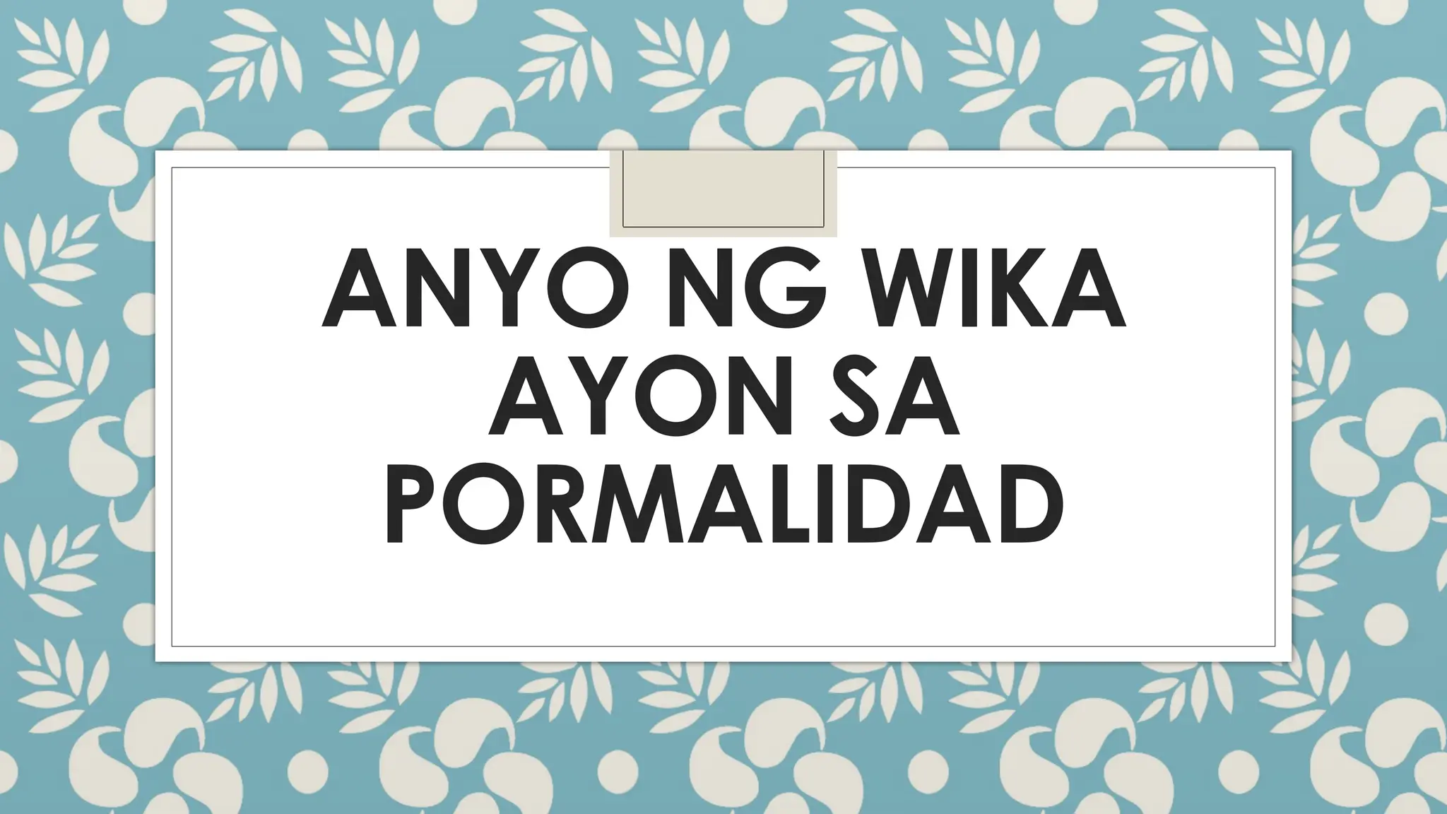 Gamit ng Wika sa Iba’t Ibang Sitwasyon.pptx