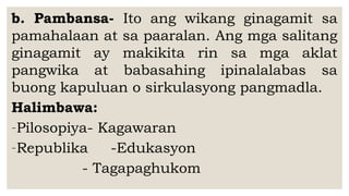 Gamit ng Wika sa Iba’t Ibang Sitwasyon.pptx