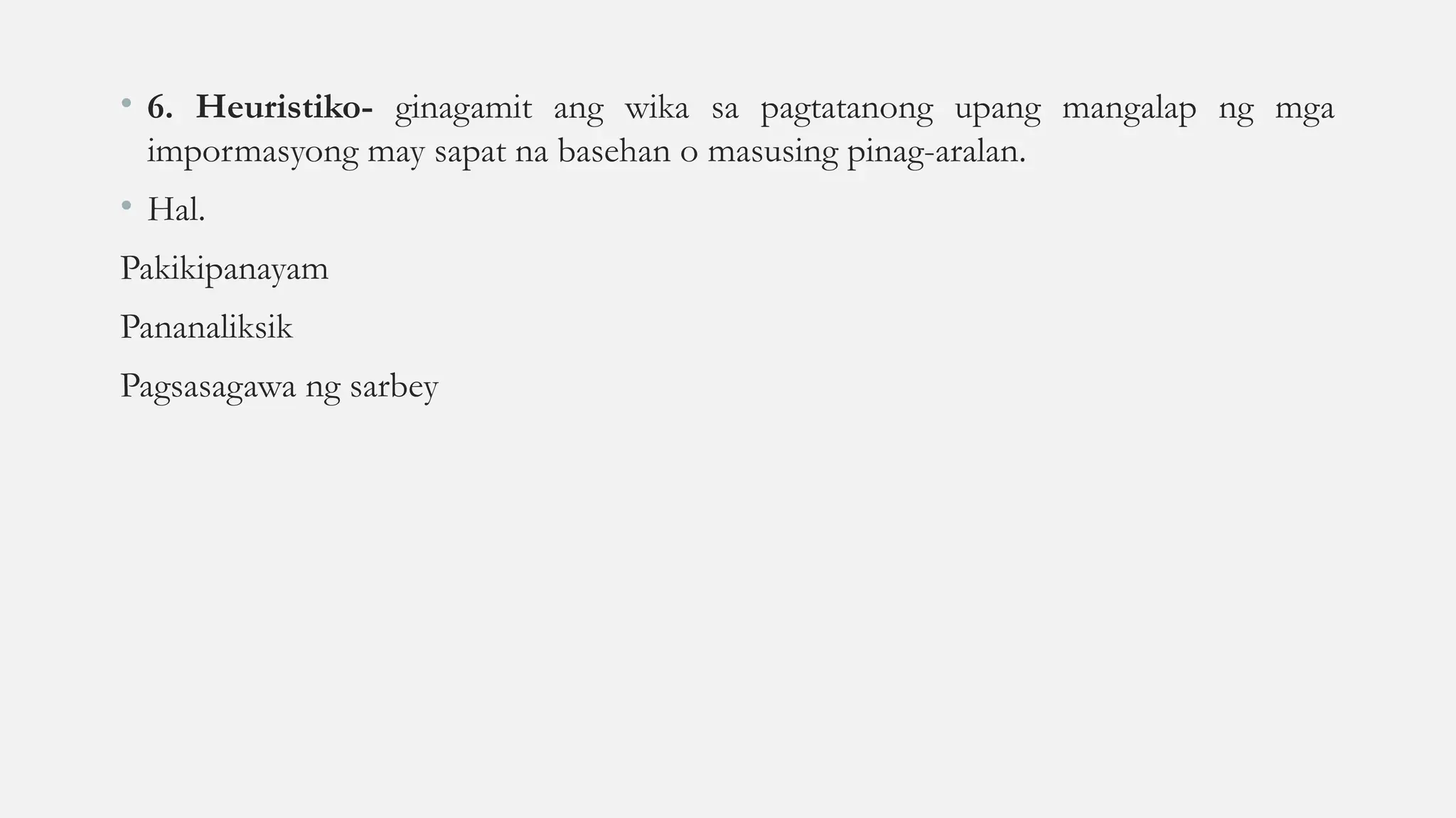 JUNIOR HIGH FILIPINO, GAMIT NG WIKA SA LIPUNAN.pptx