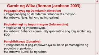 Gamit ng Wika sa Lipunan (Pasalita).pptx