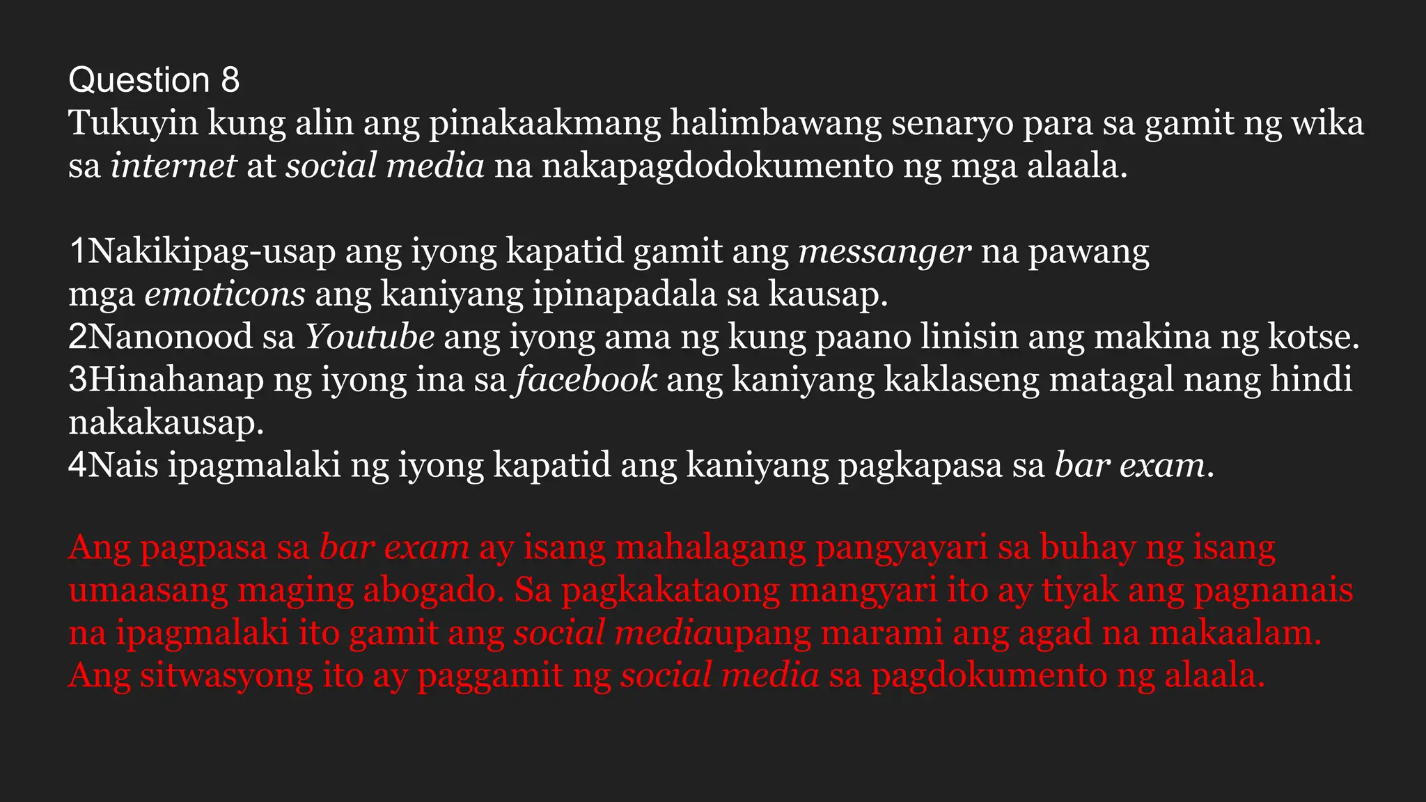 gamit ng wika sa social media KOMUNIKASYON AT PANANALIKSIK SA WIKA AT KULTURANG PILIPINO.pptx