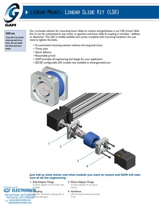Gam linear mount_products_catalog | PDF