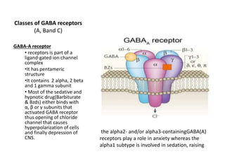 Gamma aminobutyric acid (GABA) psychiatry biochemistry | PPTX