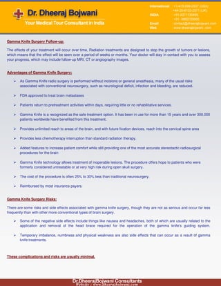 Gamma knife-surgery-in-india | PDF