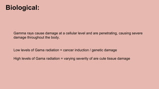 Gamma rays | PPTX