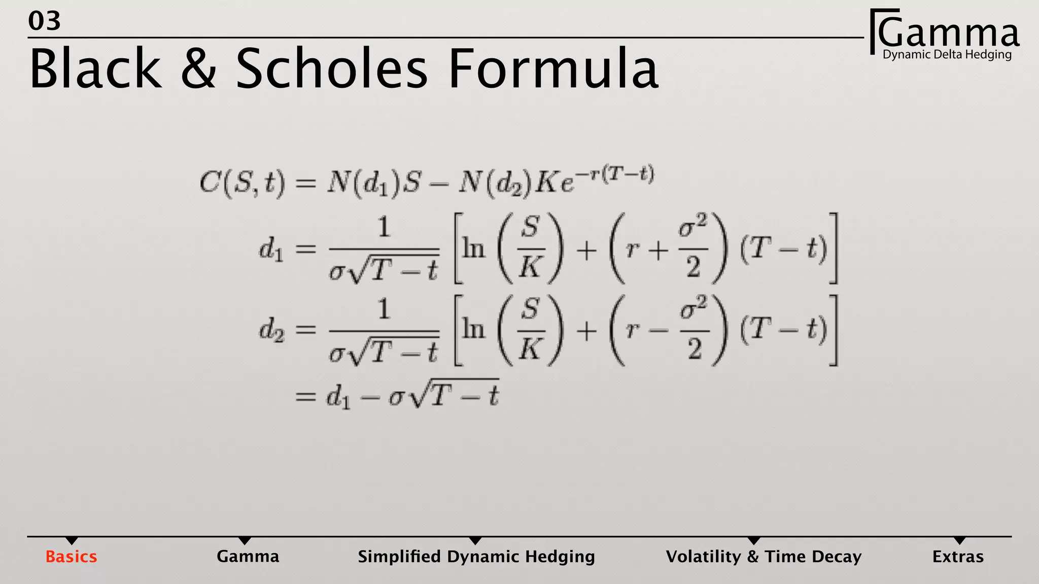 Option Gamma - Dynamic Delta Hedging | PDF