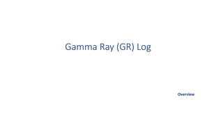 Gamma and Neutron Grophysical logging.pptx