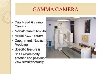 Gamma Camera | PPTX