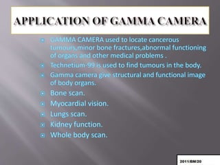 Gamma Camera | PPTX