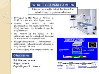 Gamma camera | PPTX