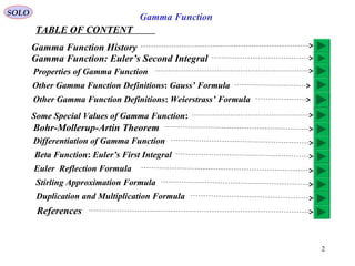 Gamma function | PPT