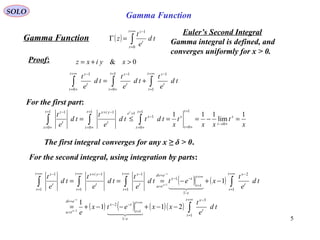 Gamma function | PPT
