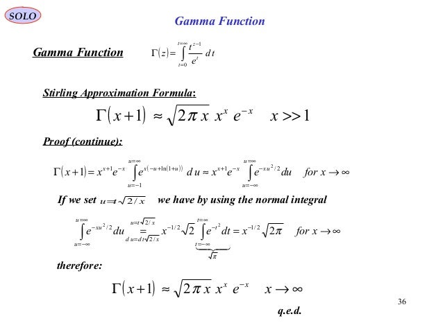 Gamma Function