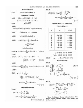 Gamma function | PDF