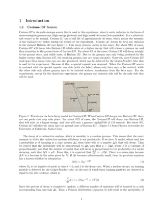 Radioactivity -- The Absorption of Gamma Rays by Matter | PDF | Chemistry | Science