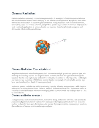 Gamma Radiation.docx