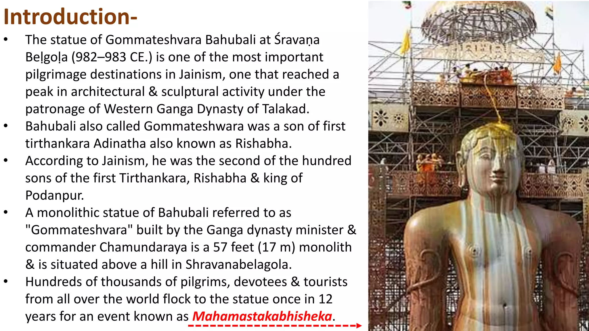 Gommateswar Sravana Belgola, Karnataka | PPTX