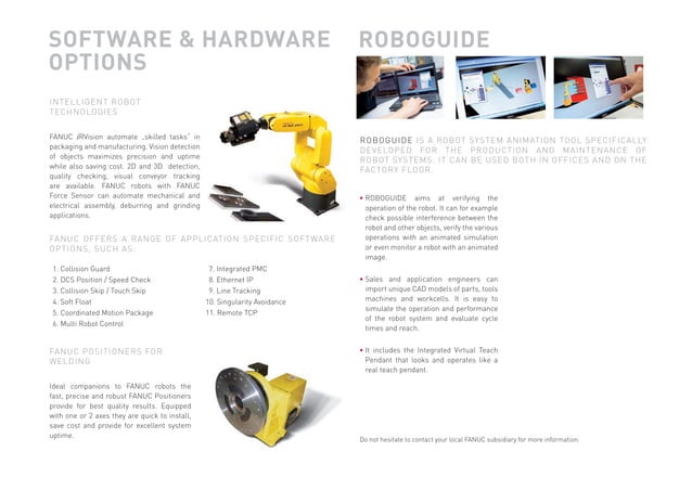 Gamme de robots fanuc | PDF