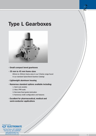 Gam mini bevel_gearboxes_l_catalog | PDF