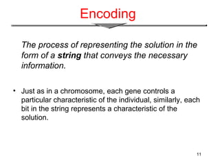 Genetic Algorithms - GAs | PPT