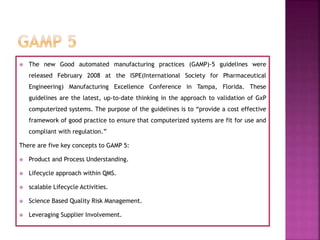 Good Automated Manufacturing Practices | PPTX