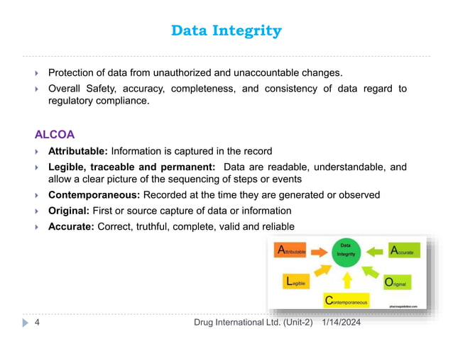 A GAMP Approach to Data Integrity, Electronic Records & Signatures ...