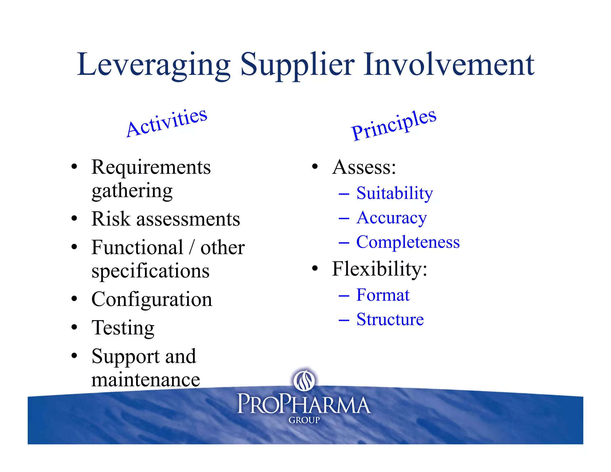 Overview of Computerized Systems Compliance Using the GAMP® 5 Guide | PDF
