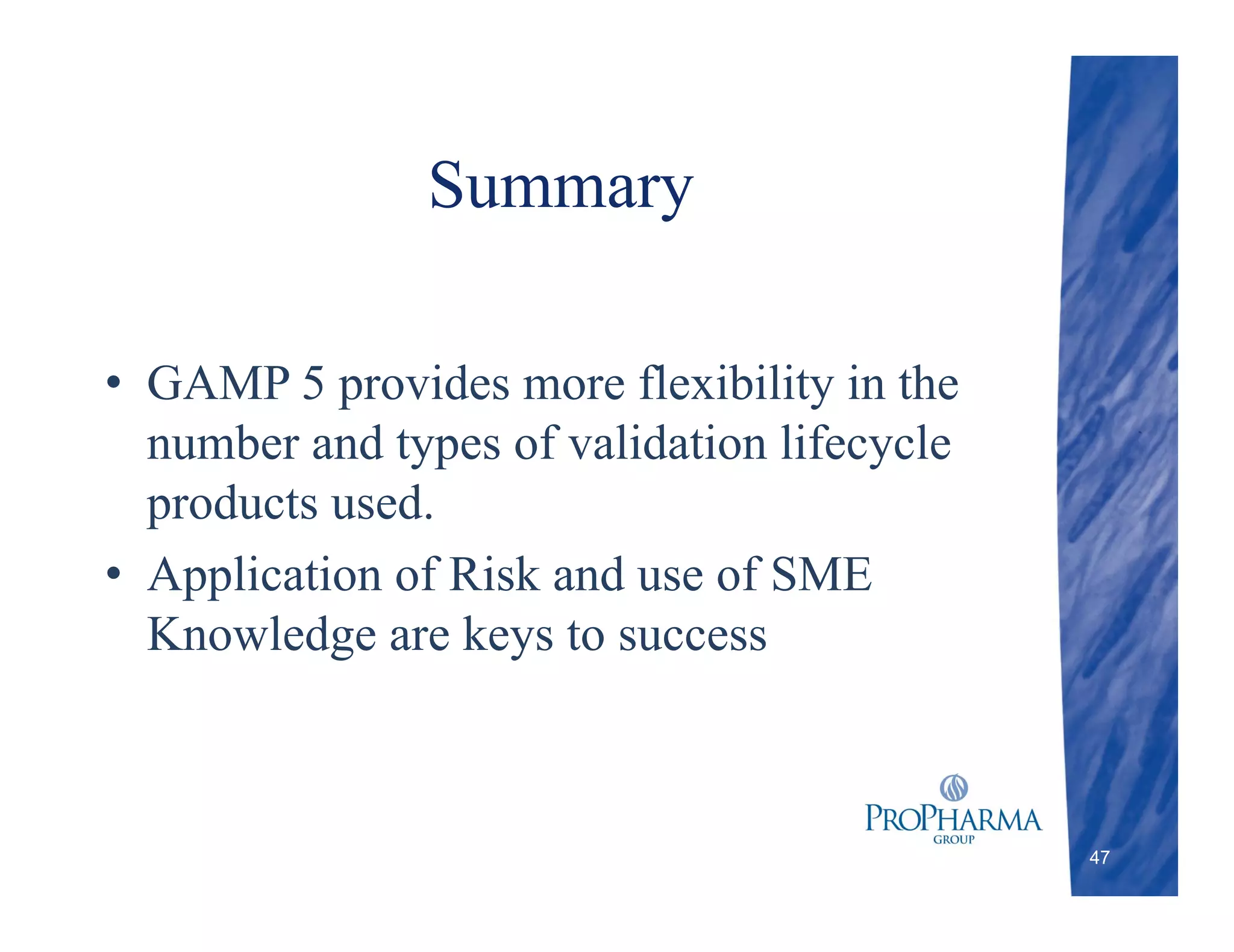 Overview of Computerized Systems Compliance Using the GAMP® 5 Guide | PDF