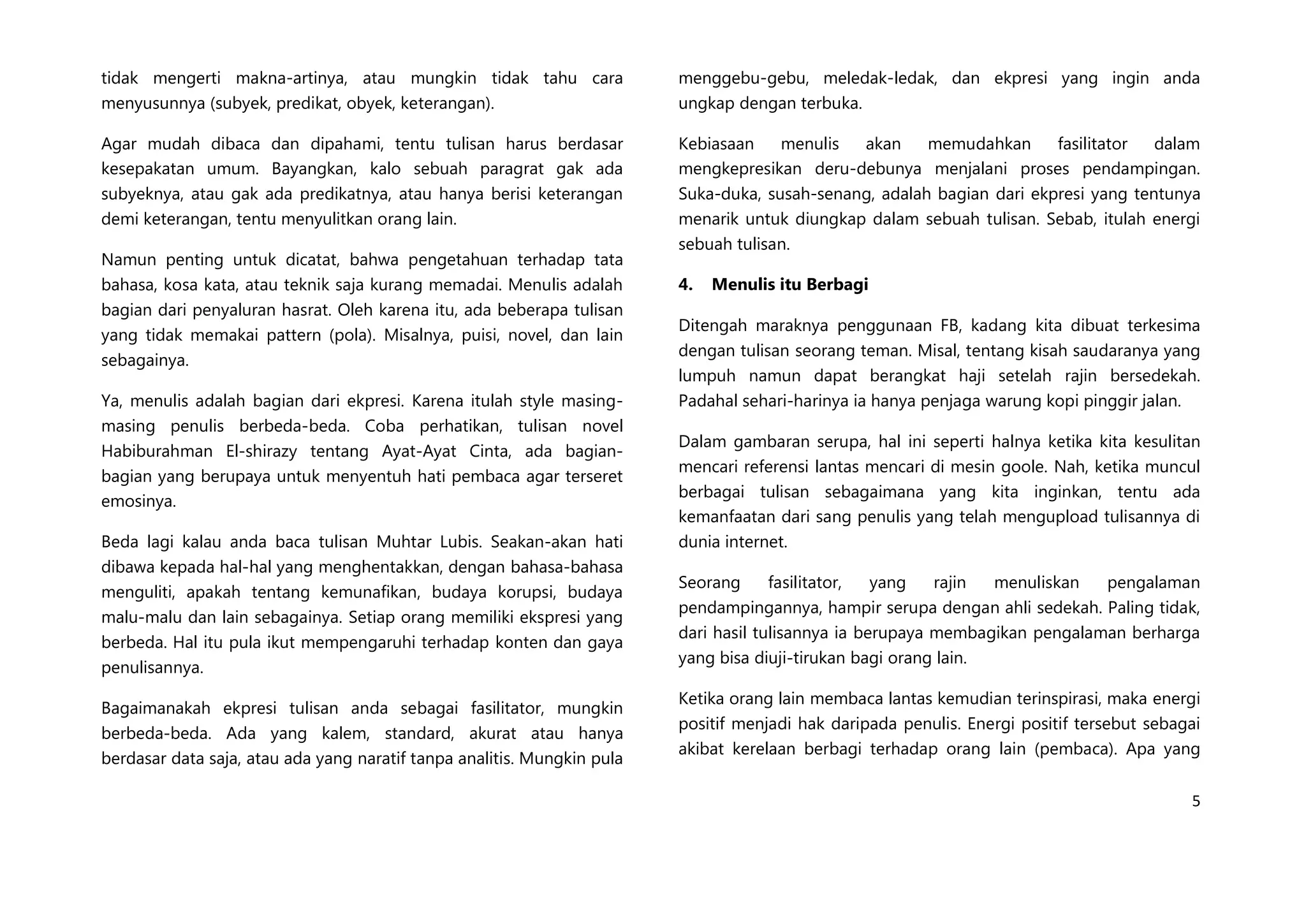 Gampangnya menulis panduan menulis good practice | PPT