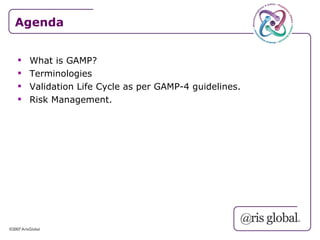 Gamp Riskbased Approch To Validation | PPT