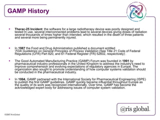Gamp Riskbased Approch To Validation | PPT